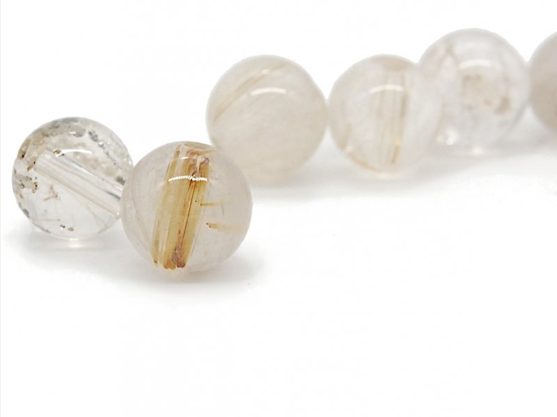 Pierre précieuse de quartz rutile en vrac - Pierres précieuses par Ar